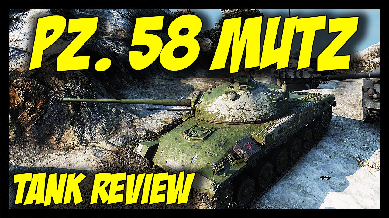 World of Tanks: Panzer 58 Mutz Review / Gameplay - New Tier 8 Premium ...