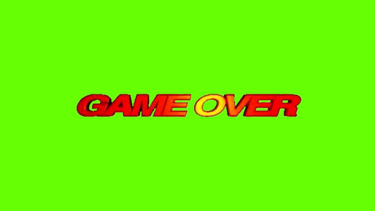 GAME OVER YEAH! SEGA RALLY - CHROMA KEY - YouTube