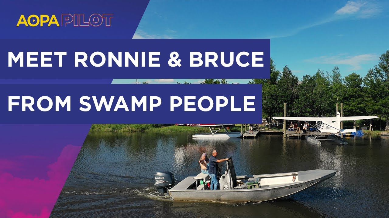 Flying Into a Swamp (Feat. Bruce and Ronnie from "Swamp People") - YouTube