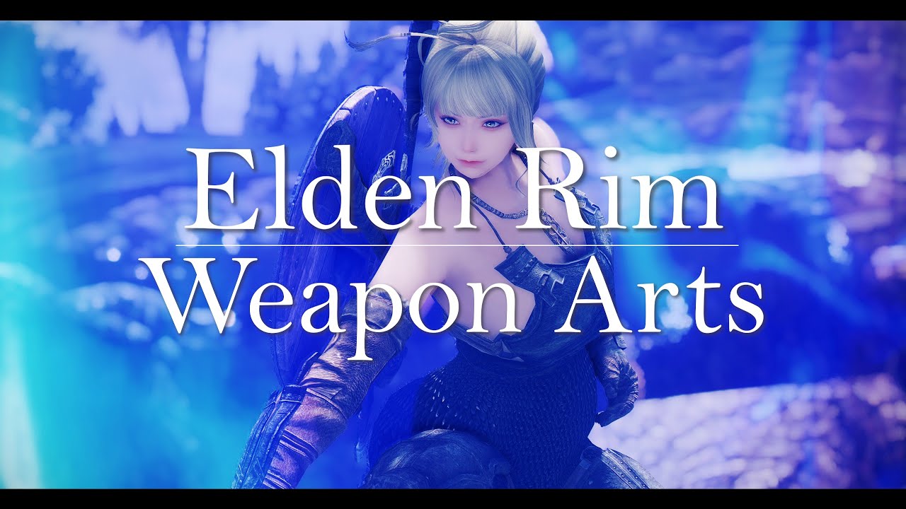 SKYRIM MOD I Elden Rim I Weapon Arts - YouTube