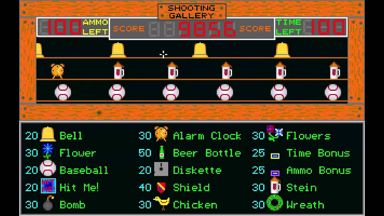 Shooting Gallery (1995) [MS-DOS] - YouTube