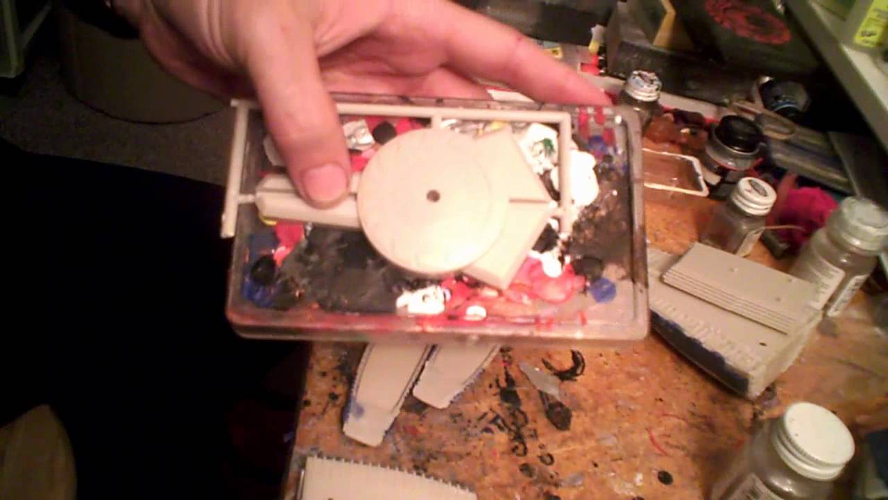 BSG-47 Battlestar Solaria-Part 4-Plating, Mods, and Bits - YouTube