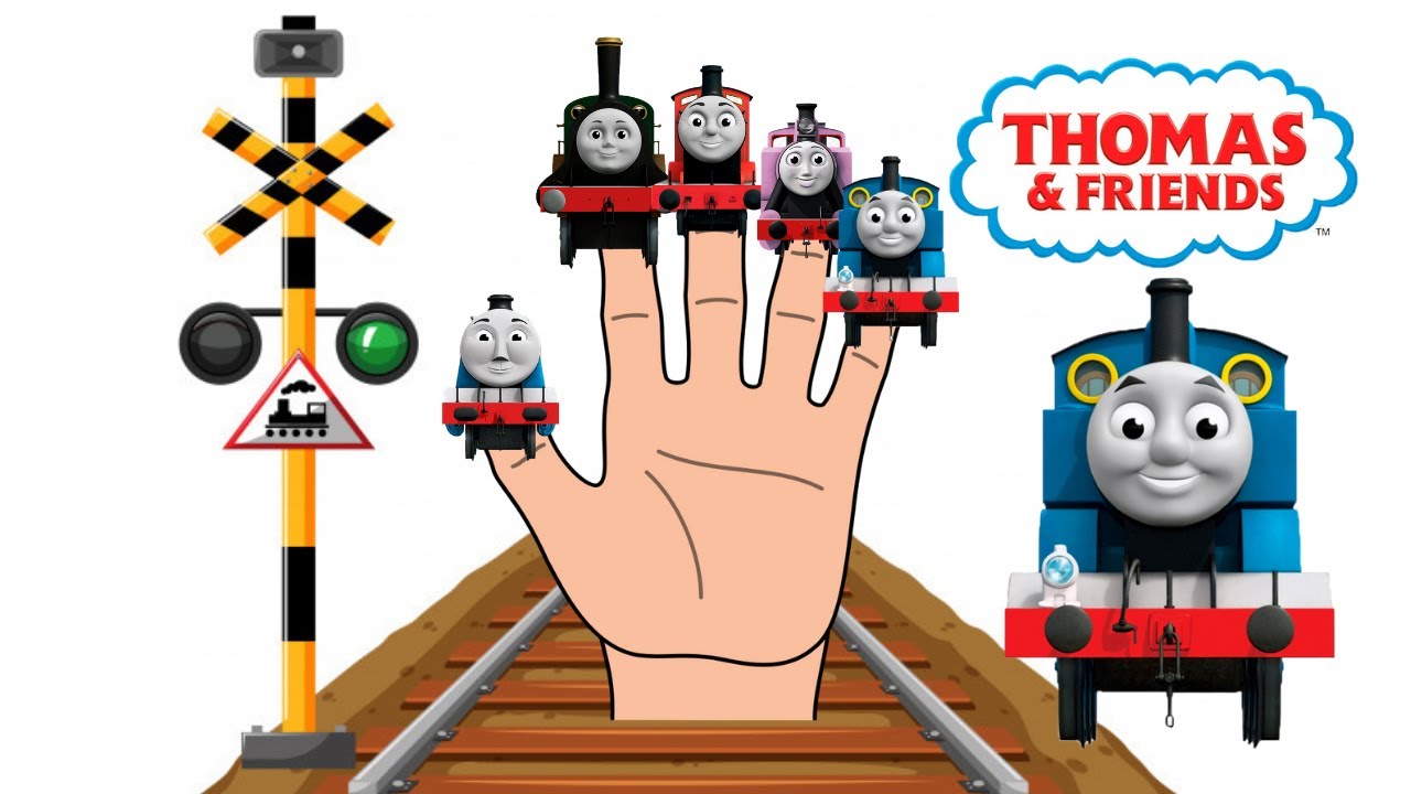 Thomas & Friends - Finger Family Nursery Rhymes - YouTube Music