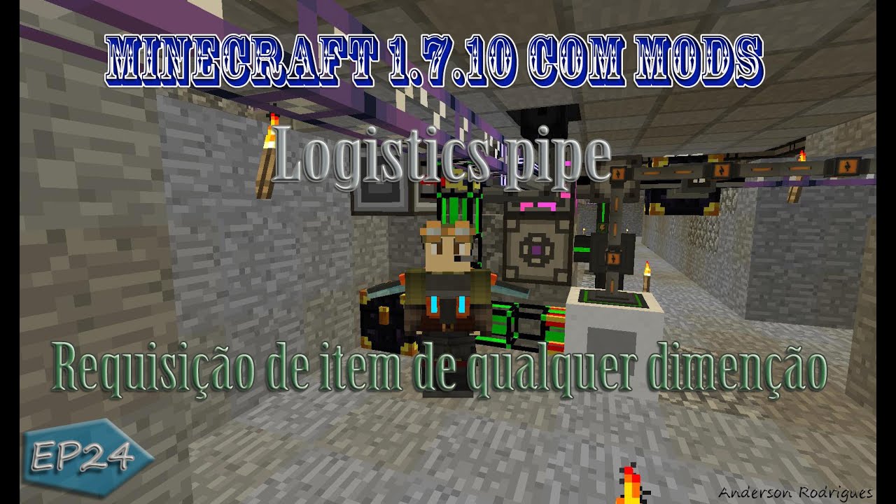 Minecraft 1 7 10 com Mods - Requisição de item de qualquer dimensão ...