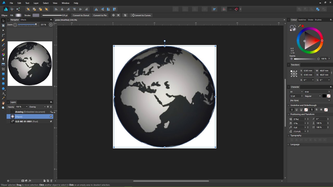 Vector stress begone! - quick globes with Inkscape - YouTube