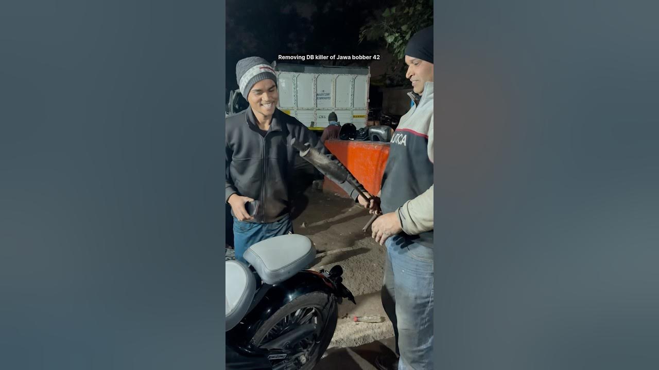 Removing DB killer of Jawa bobber 42 | #jawabobber #shorts #ytshorts - YouTube
