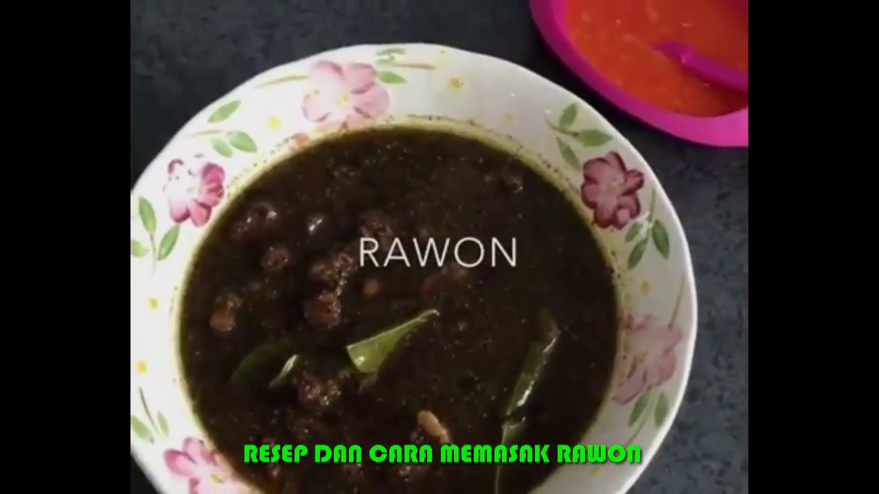 RESEP DAN CARA MASAK RAWON SUPER JOZZZ - YouTube
