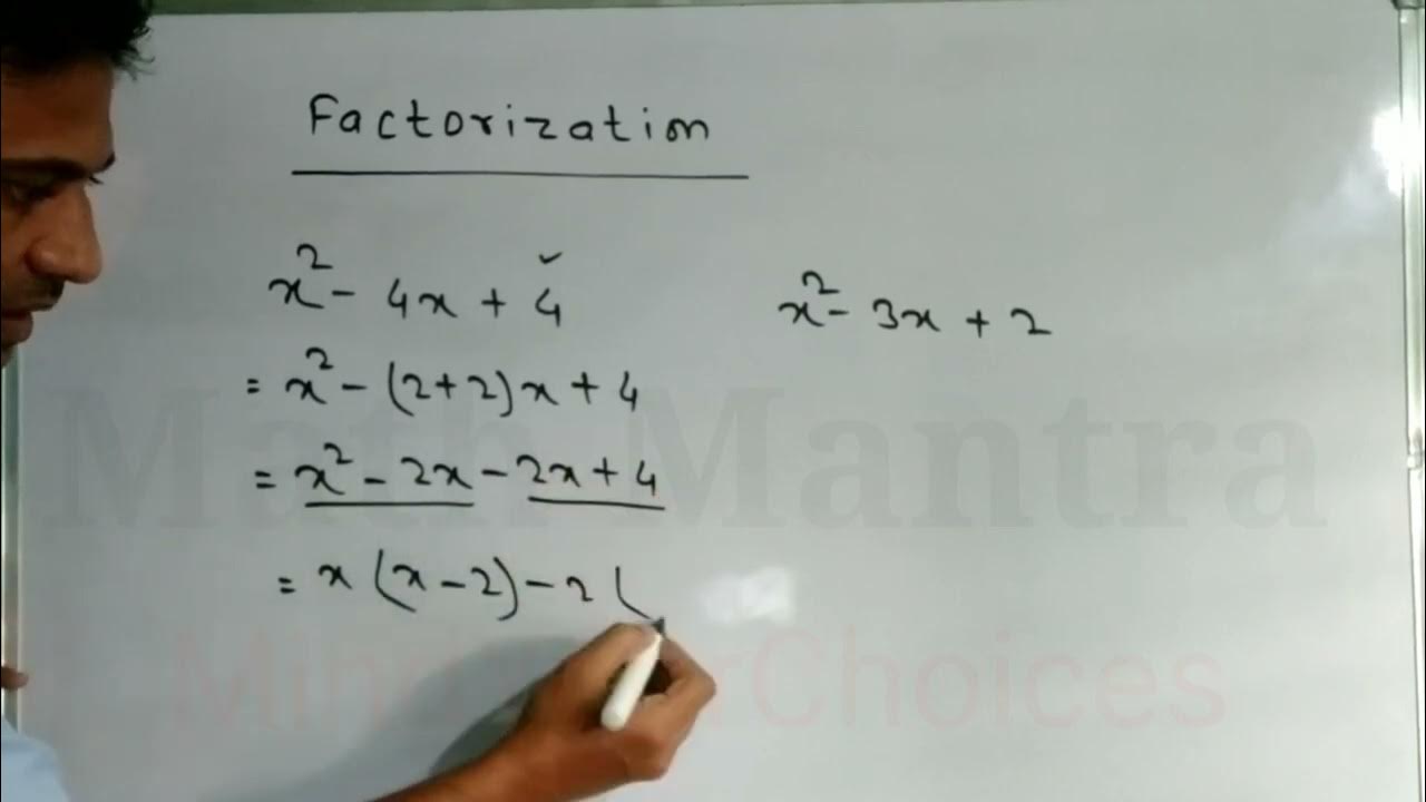 Factorization Method Factorise Karna Sikhe Youtube