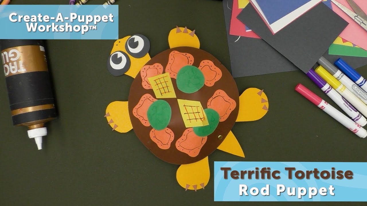 Create-A-Puppet Workshop: Galapagos George, the Little Tortoise That ...