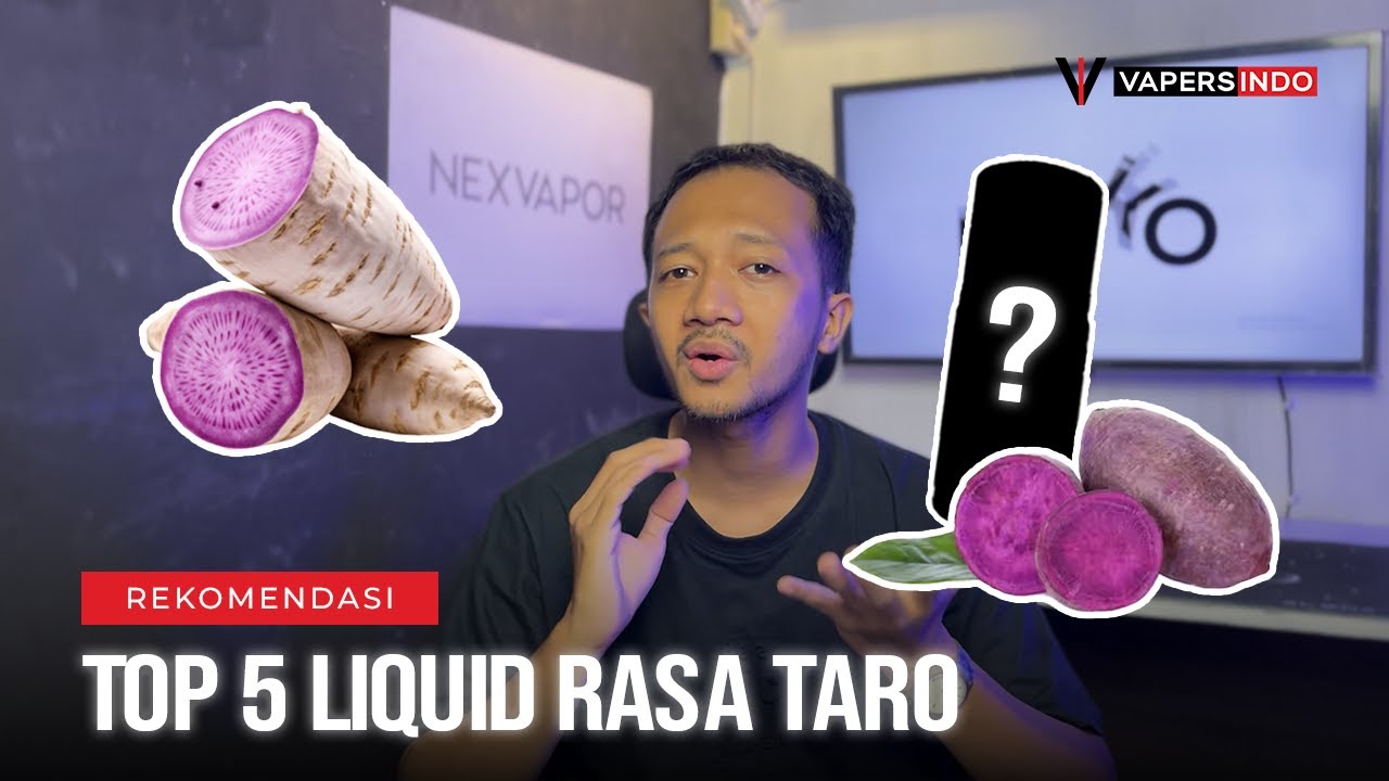 🏆 TOP 5 LIQUID RASA TARO TERBAIK! - YouTube