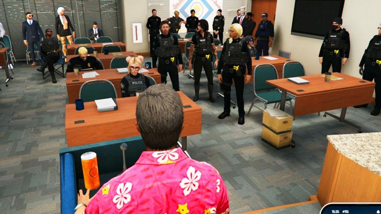 Nino Does His Final Mayor Speech At The PD Meeting | NoPixel RP | GTA ...