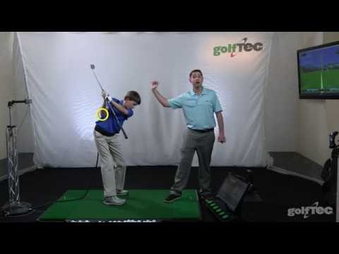 Golf Instruction Video: Extended Club Drill for controlled hip and ...