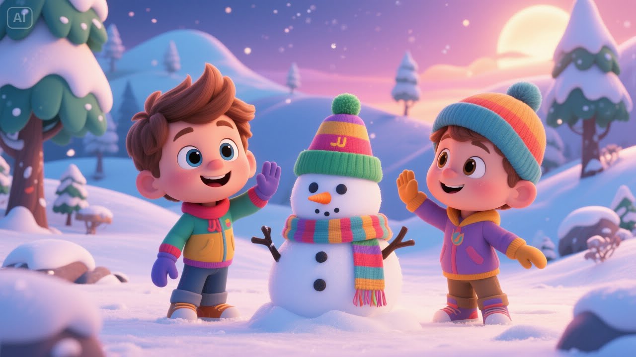 Build a Snowman – Winter Song Remix | Popular Nursery Rhyme ...