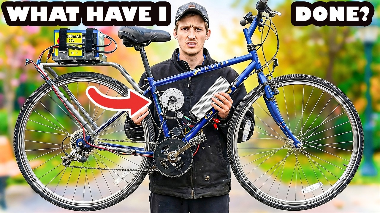 This Temu kit DIY E-Bike is Terrifying - YouTube