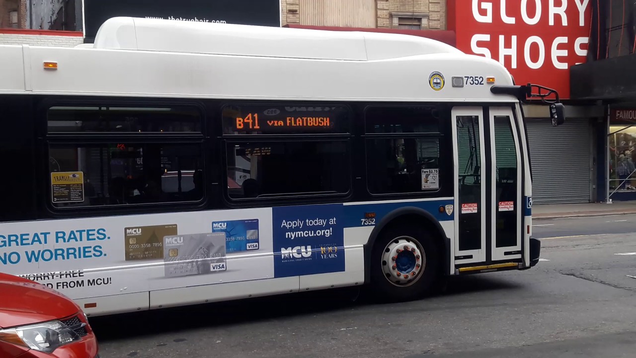 MTA XD40 On the B41 & Orion VII NG Next Bus Please - YouTube