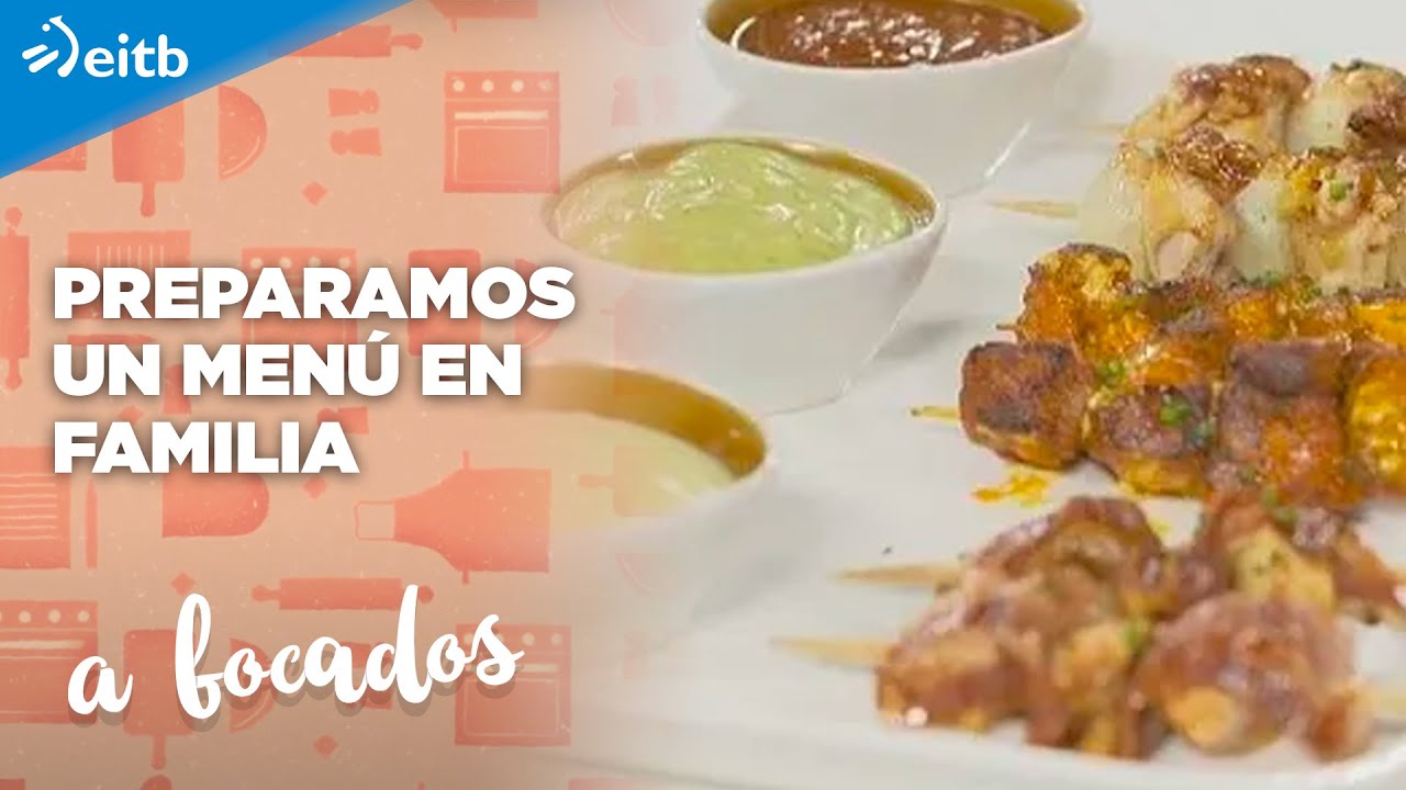 A BOCADOS: Menú en familia - YouTube