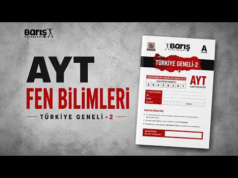 AYT Fen Bilimleri - Barış Yayınları 2026 Haziran Türkiye Geneli Çözümleri