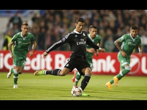 Лудогорец-Реал Мадрид 1:2,Лига Чемпионов Обзор 01.10.2014