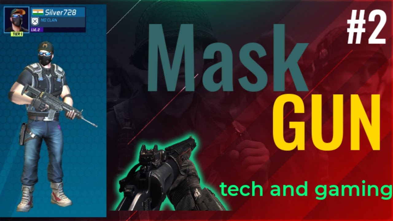 Mask Gun Gaming full review 30 kills in second time - YouTube