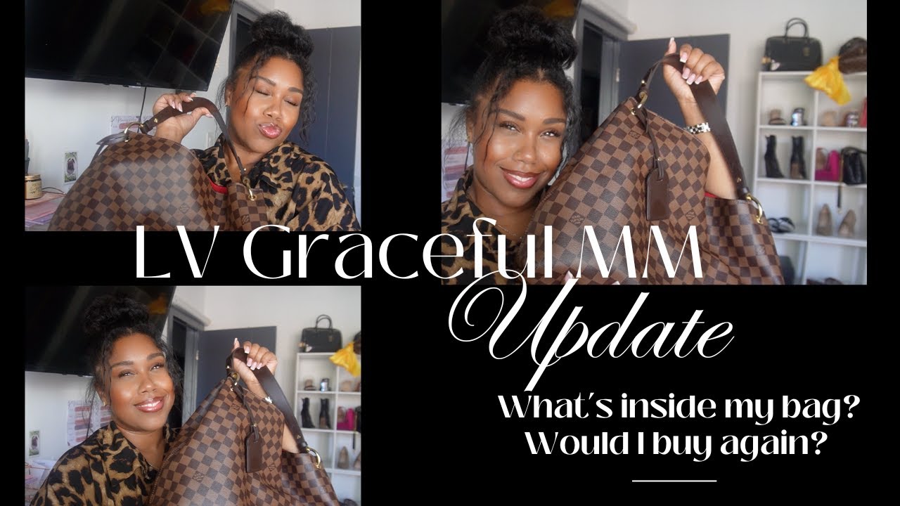 Louis Vuitton Graceful MM Update: What's Inside the Bags? #louisvuitton ...