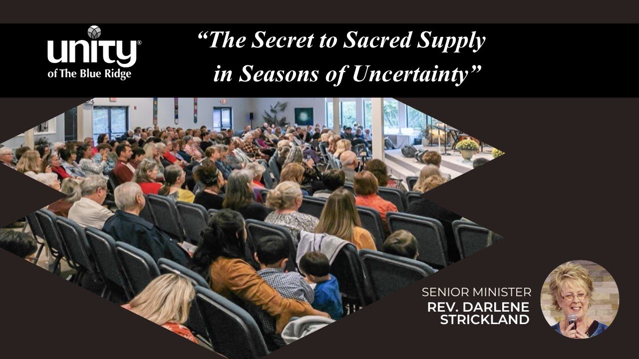 Unity of The Blue Ridge - Bishop Dr. Bomar - "The Secret to Sacred ...