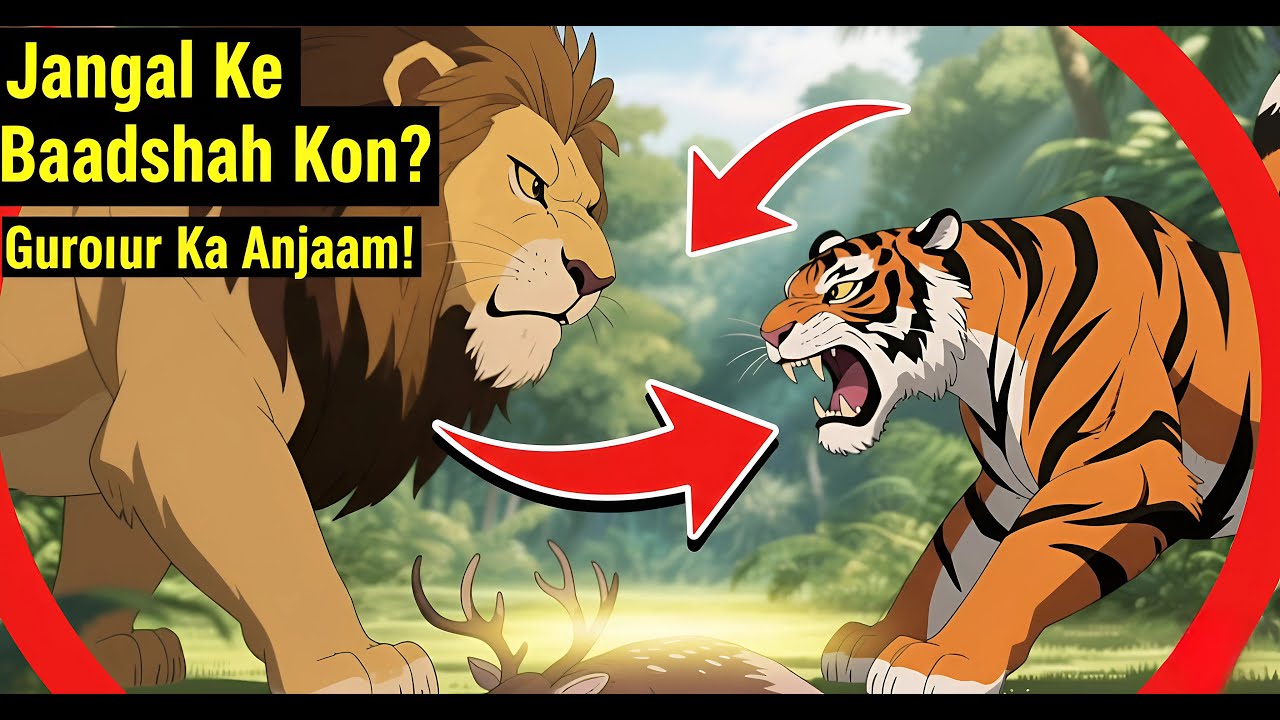 Sher Aur tiger Ki Jung - YouTube