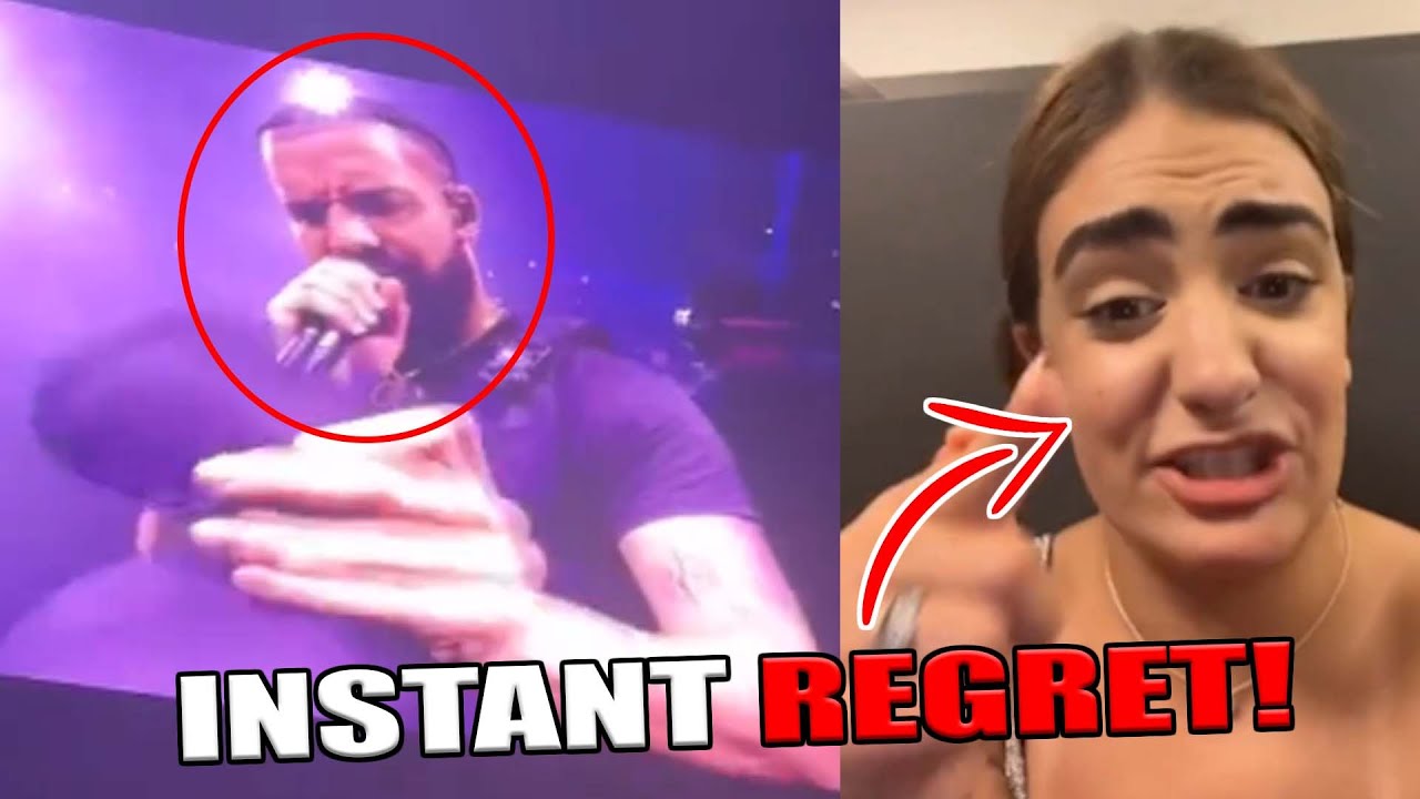 Woman Does The UNTHINKABLE At Drake Concert - YouTube