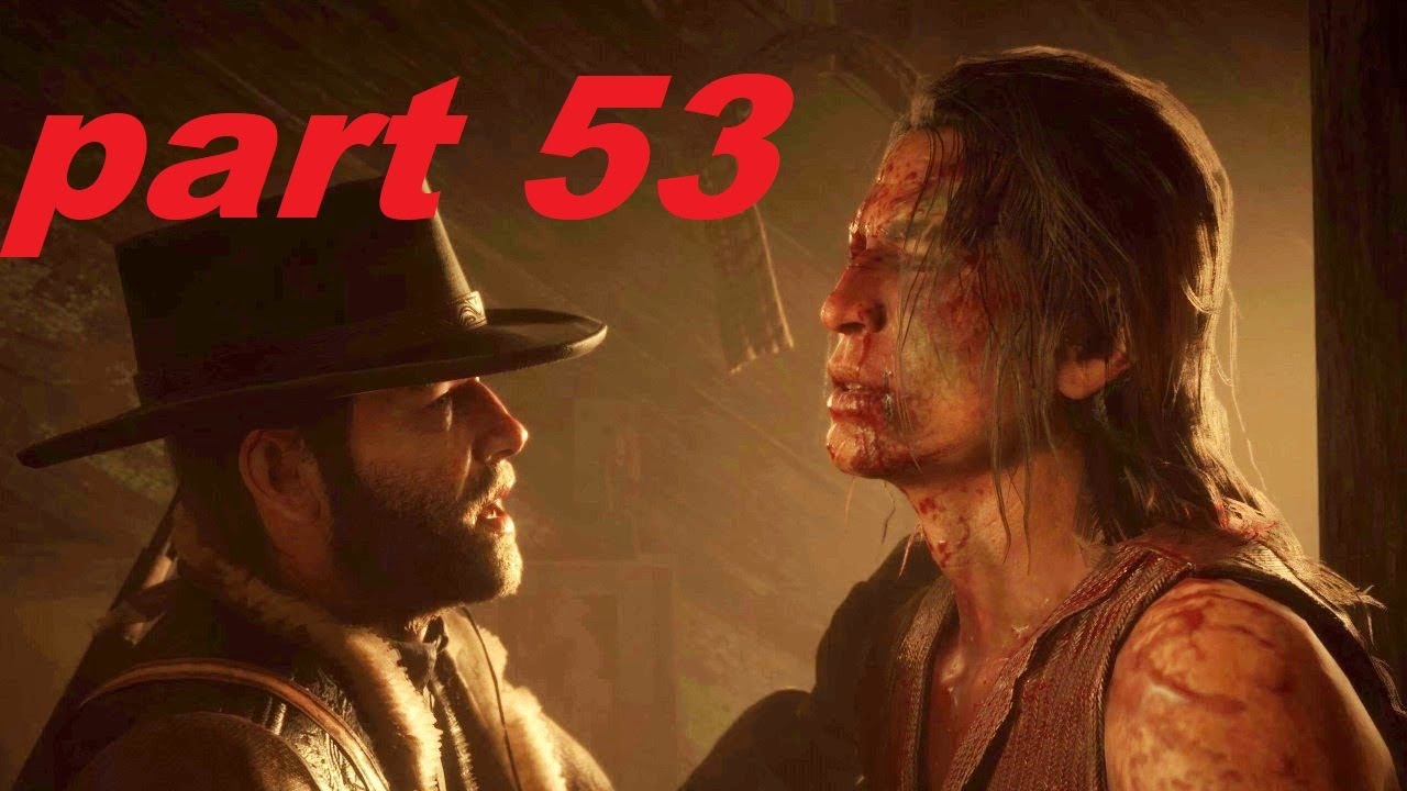 Red Dead Redemption 2 part 53 Rescuing Eagle Flies - YouTube