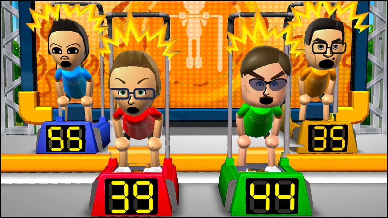 Wii Party MiniGames - Player Vs Vincenzo Vs Nick Vs Shouta (4 Players ...