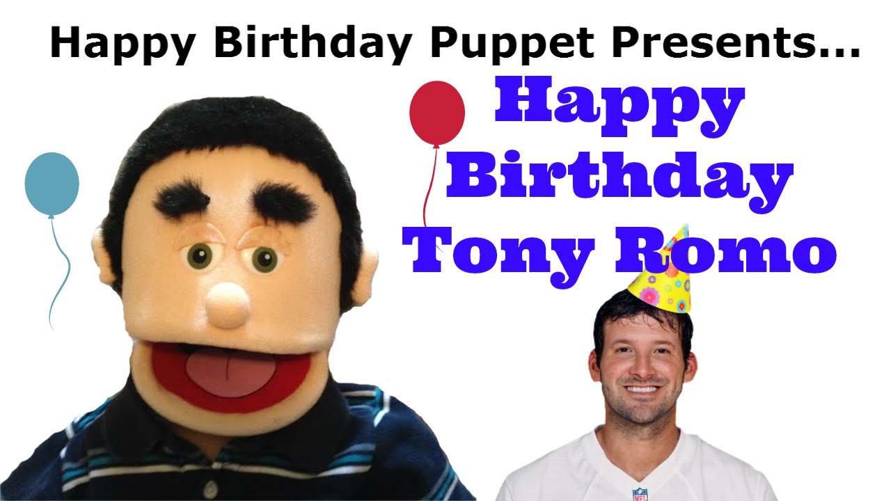 Happy Birthday Tony Romo - Celebrity Birthday Today April 21st - YouTube