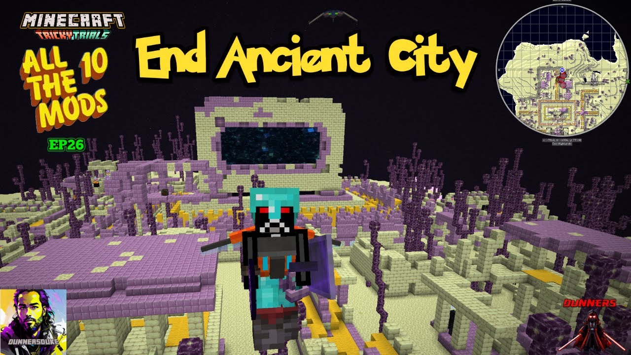 Minecraft “All the Mods 10:“ End Ancient City in ATM 10” EP 26🌟 - YouTube