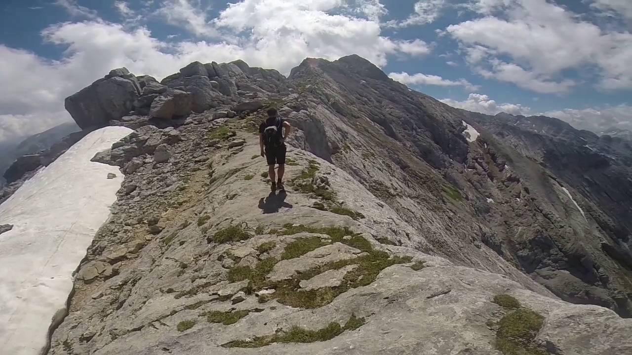 Überschreitung Hochkalter 2016 -sehr tolle und aufregende Tour- - YouTube