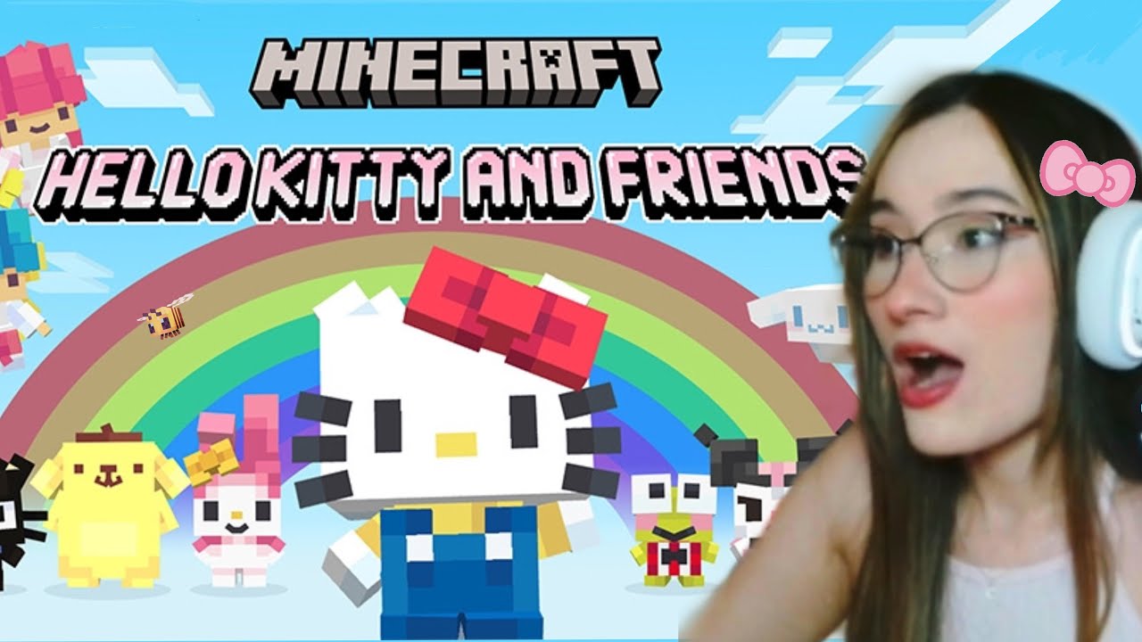 MINECRAFT DLC HELLO KITTY Y SUS AMIGOS 💕 (misiones) | MCAMISPACE - YouTube