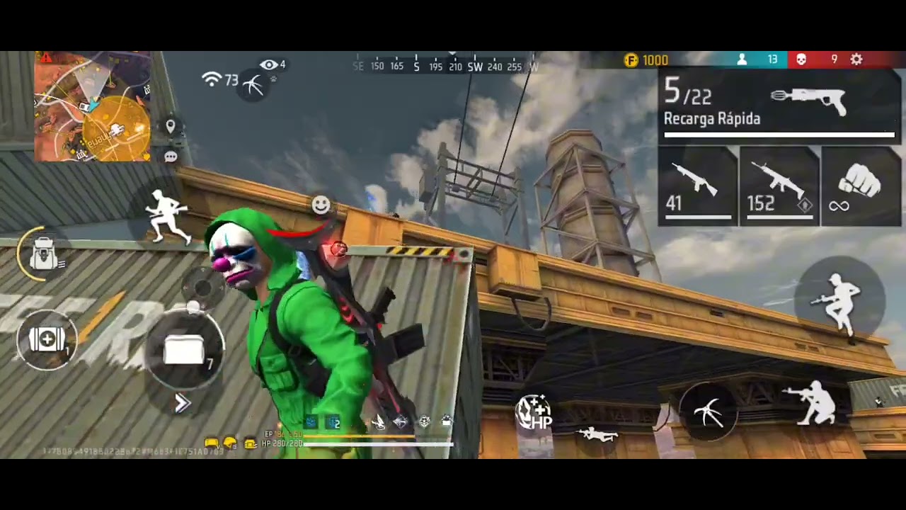 De la manera más insana gane esta partida con 15 kills en BR jugando en solo 😱😳 FREE FIRE - YouTube