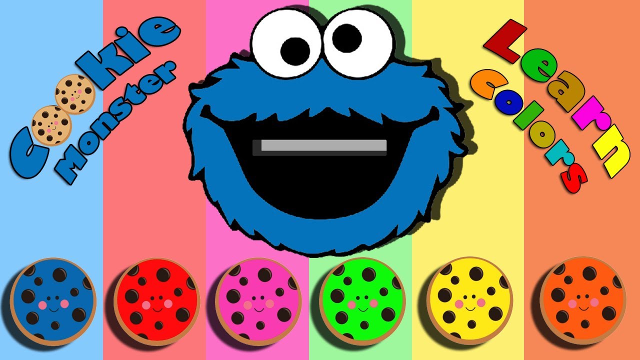 Cookie Monster Color Learning Activity | Educational Videos For ...