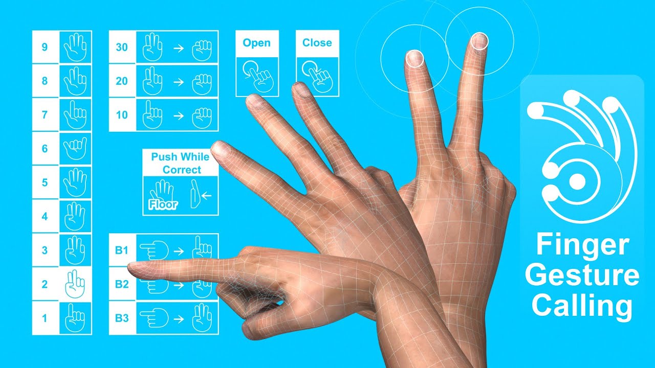 Finger Gesture Calling 手指辨識叫車 - YouTube