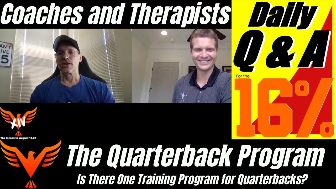 The Training Process for Quarterbacks - BillHartmanPT.com Q&A for The ...