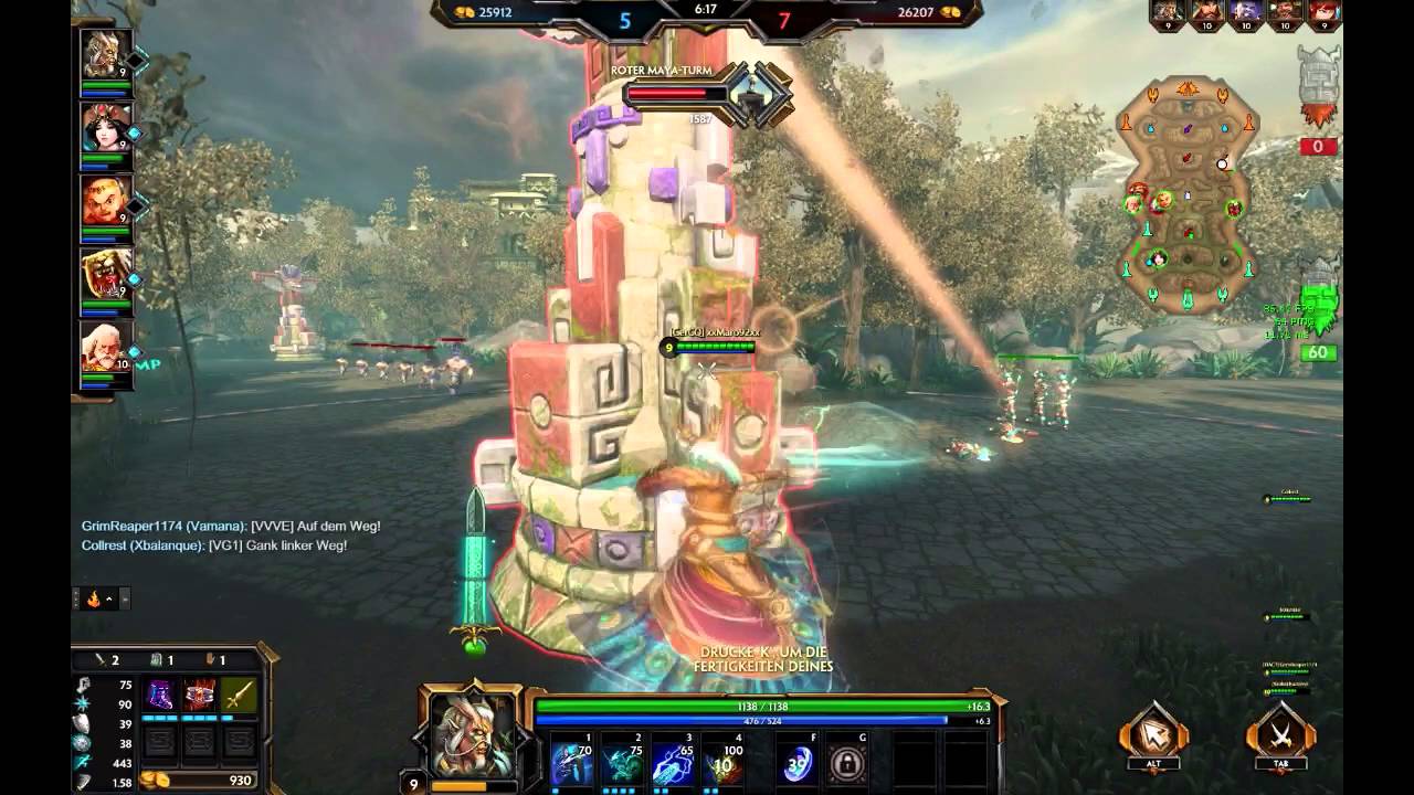 SMITE - Lets Show Part 002 - Ao Kuang (Mage-Assassin) in Siege/MOTD ...