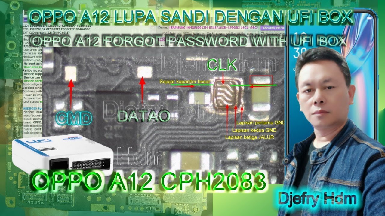 🔴 OPPO A12 CPH2083 LUPA SANDI POLA WITH UFI BOX & CARA MUDAH MENCARI ...