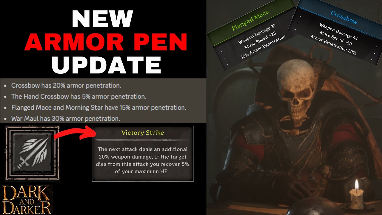 New Armor Pen Update Is Insane | Victory Strike Fighter | Dark And ...