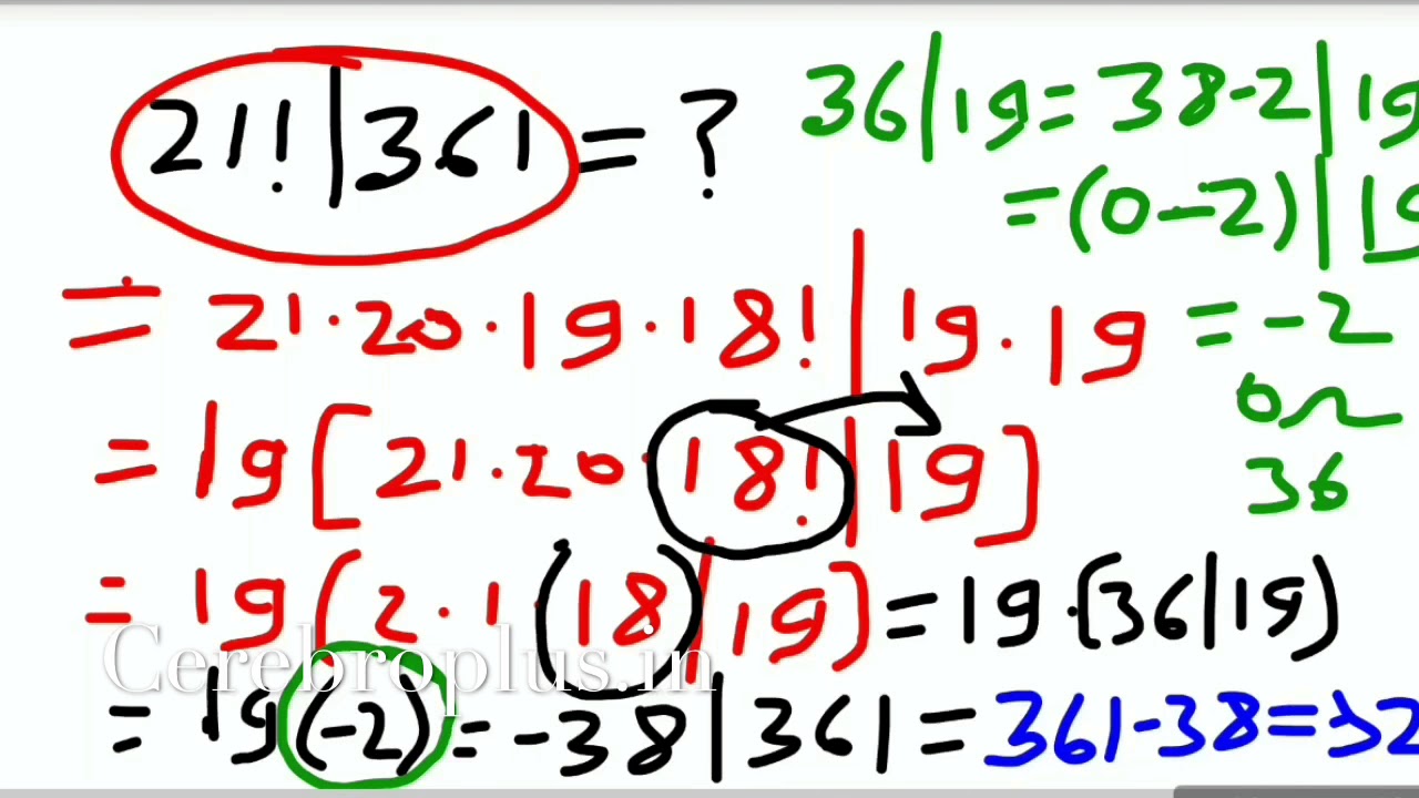 THE NUMBER SYSTEM - WILSON'S THEOREM - YouTube