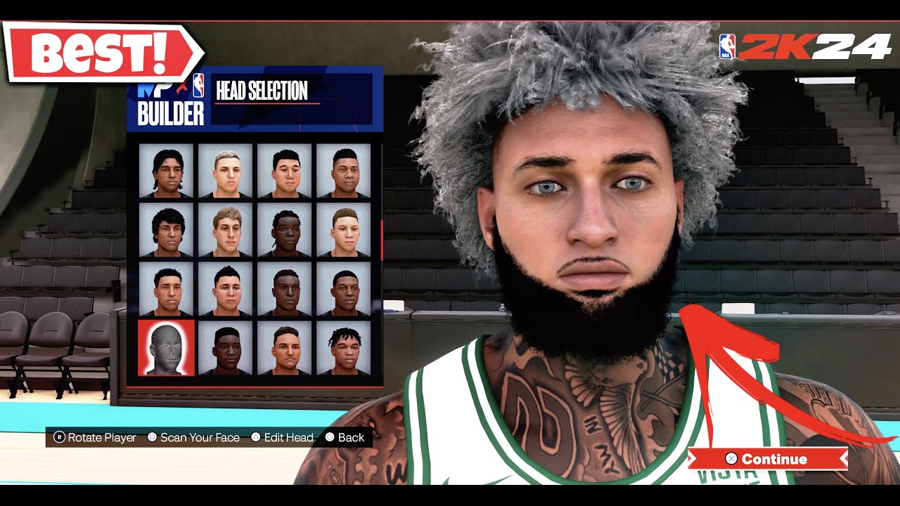 BEST 2K24 FACE CREATION! *NEXT GEN* | COMP FACE CREATION - YouTube
