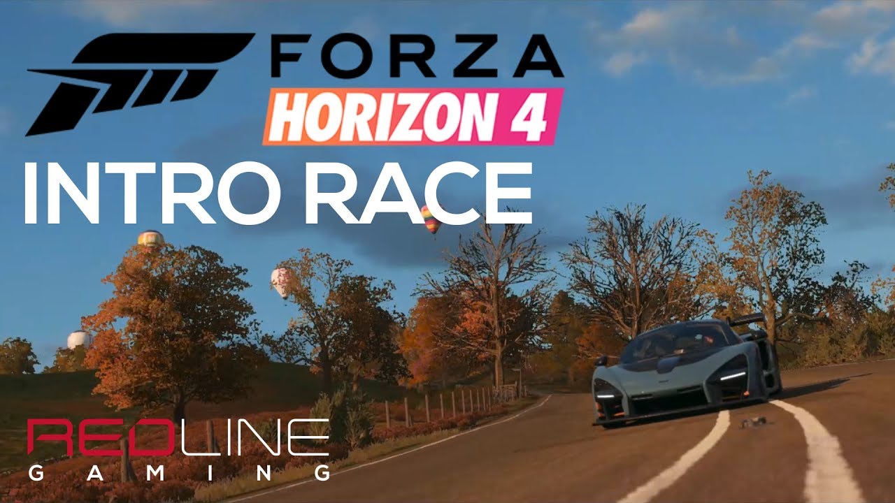 Forza Horizon 4 - Intro Race | PC Gameplay - YouTube