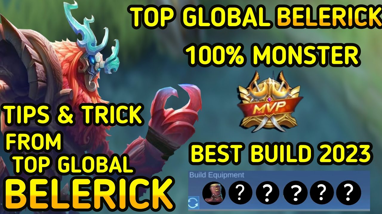 Tips & Trick Belerick / Tutorial Belerick / Top Global Belerick Gameplay / Mobile Legends - YouTube