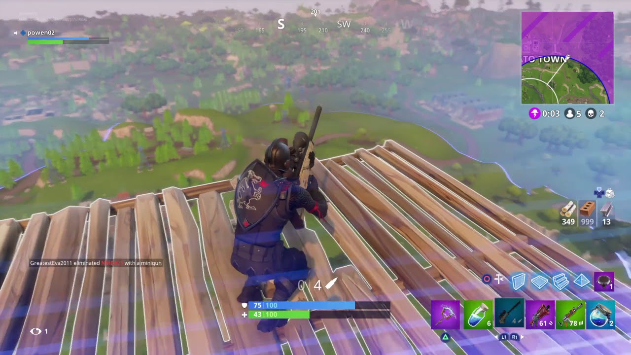 Fortnite skybase challenge - YouTube