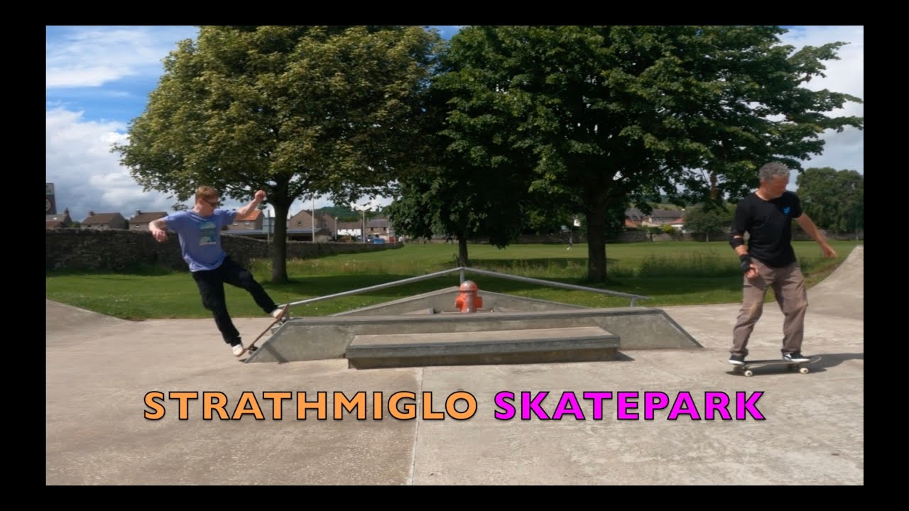 Strathmiglo Skatepark Review - YouTube