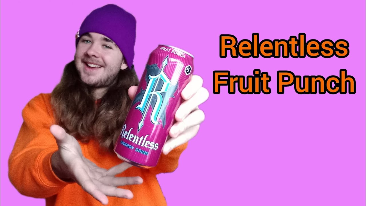 Relentless - Fruit Punch: Food Review - YouTube