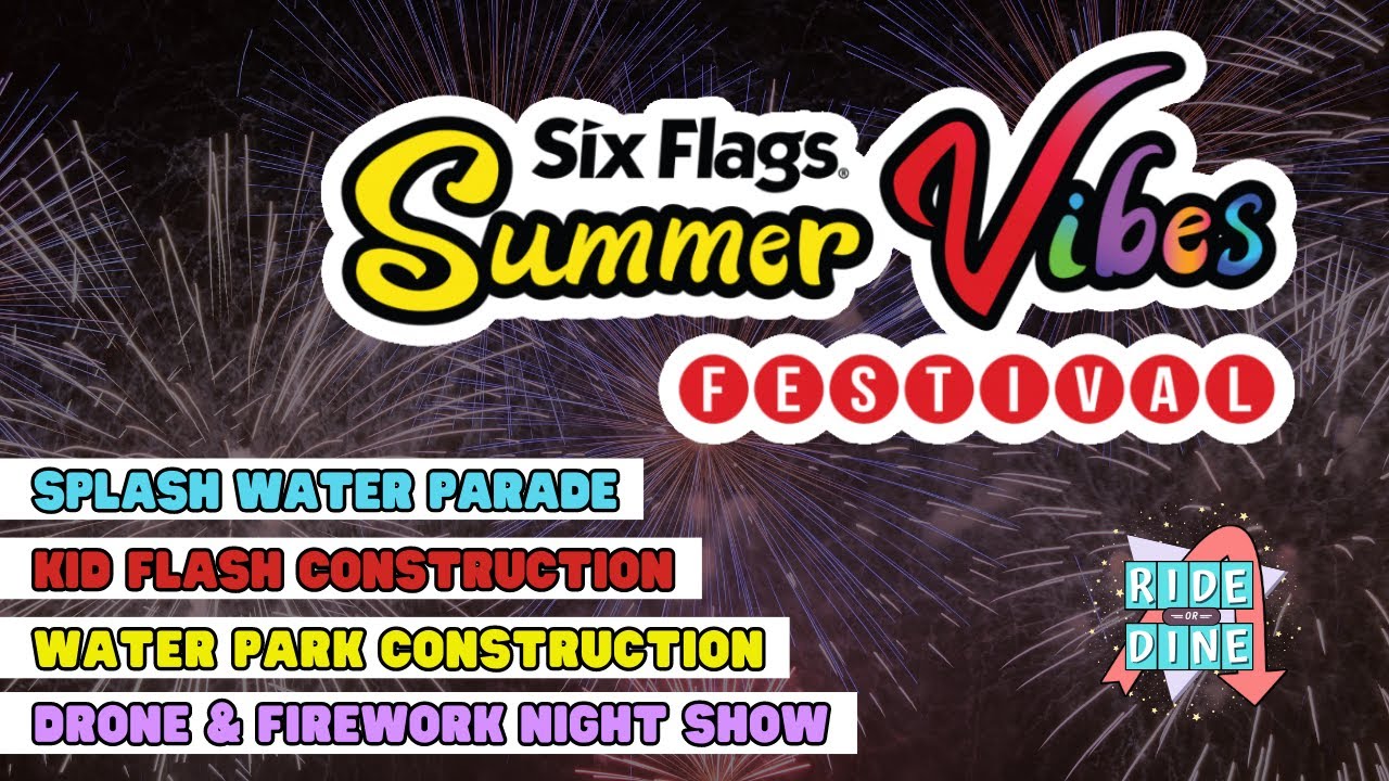 Six Flags Fiesta Texas Summer Vibes | Plus Construction Update 2023 ...