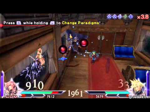 Dissidia Duodecim Lightning VS Cloud - YouTube