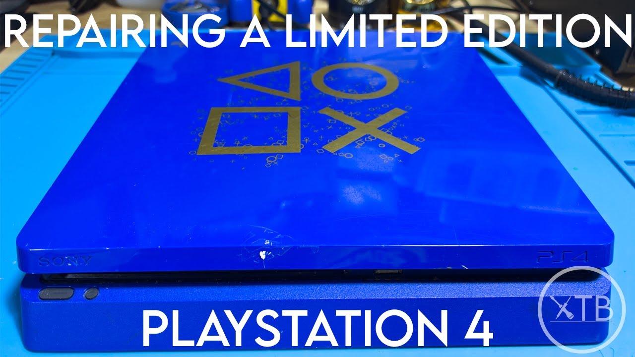Attempting to Repair a PS4 4 Days of Play Console - YouTube